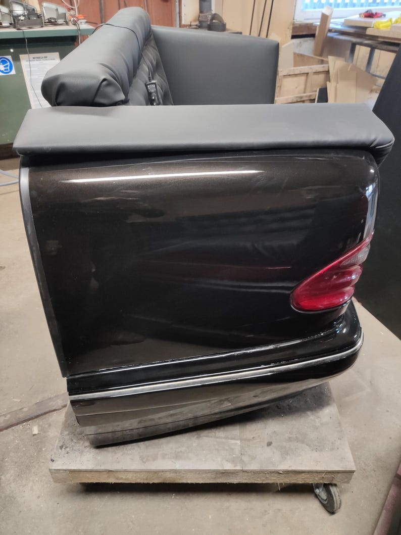 Sofa Car , Furniture Mercedes, Couch Lightning Industrial Design, Black ...