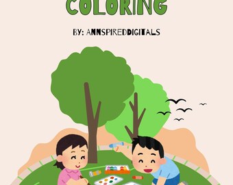 Coloring Book for Kids - Etsy