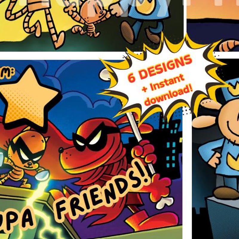 Dog Man Birthday Card - Etsy