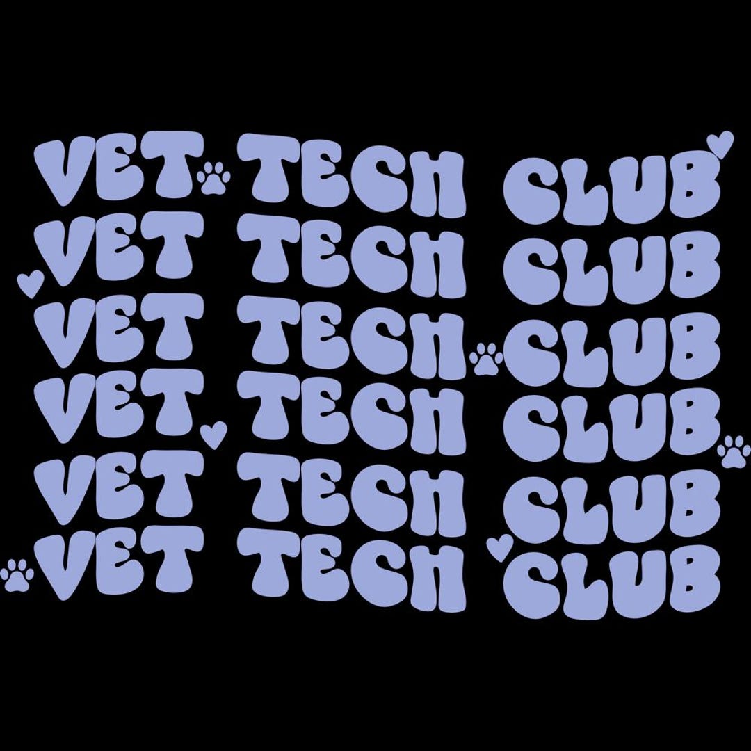 Vet Tech Club Decal - Etsy