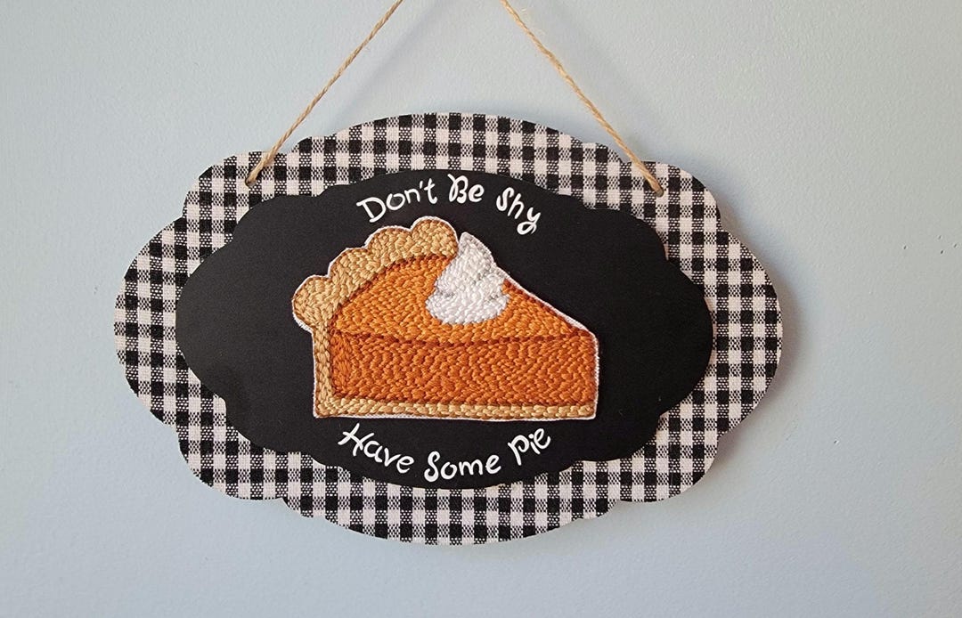 Pumpkin Pie Sign - Etsy