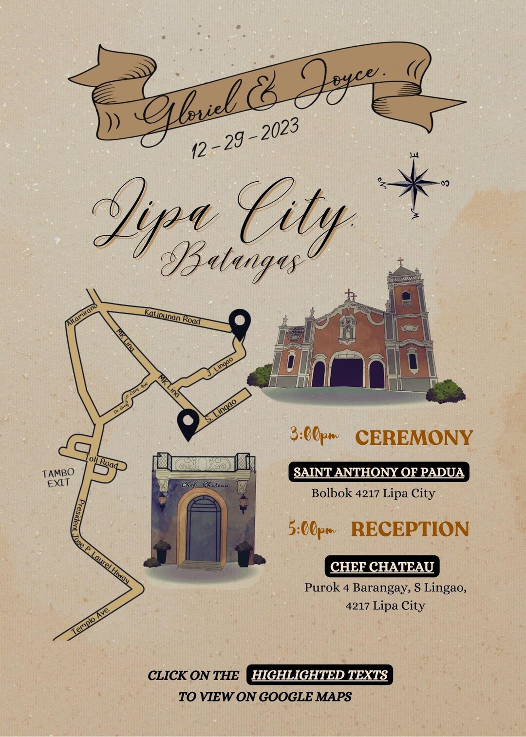 Customized Wedding Map, Event Map - Etsy