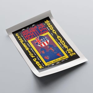 The Beatles 1966, Last Concert Poster, Repoduction of San Francisco Gig ...