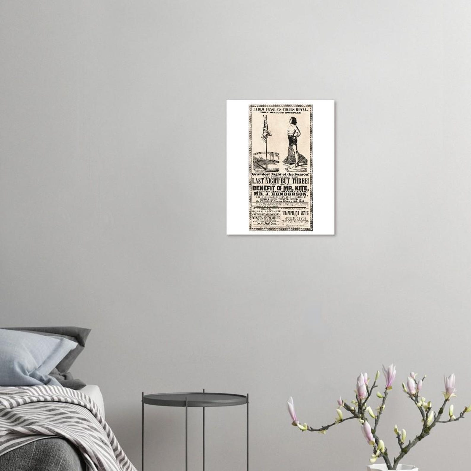 John Lennon's Mr. Kite Poster, Accurate Sized Replica of Original ...