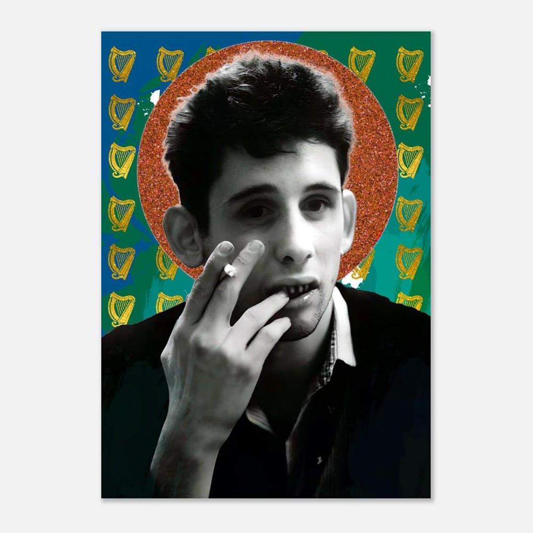 Shane Macgowan Print, the Pogues, Pop Street Art Print, Boho Classic ...