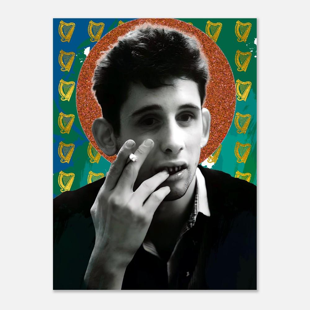 Shane Macgowan Print, the Pogues, Pop Street Art Print, Boho Classic ...