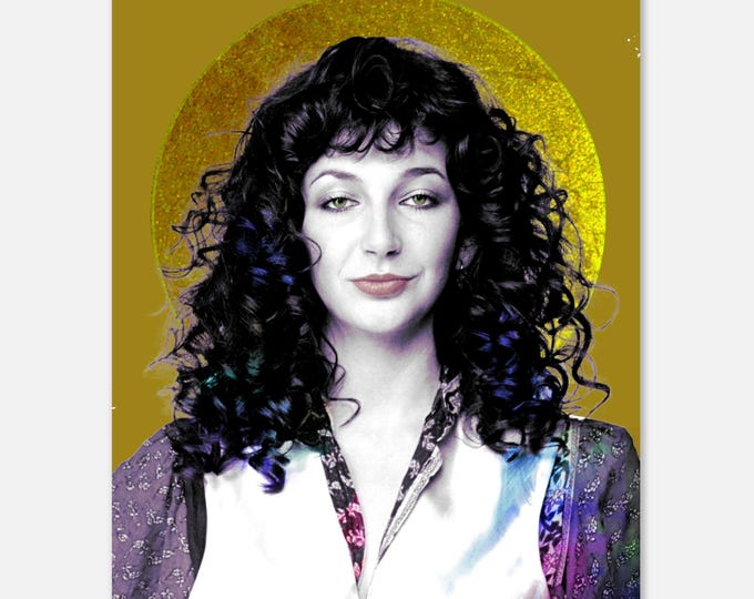 Vintage 1979 Kate Bush Tour of Life Hammersmith Concert Poster A3/A4 ...