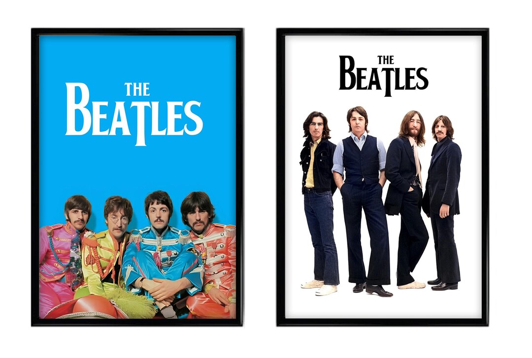 Beatles Prints: White Album & Sgt. Pepper - Enhanced (digital Downloads ...