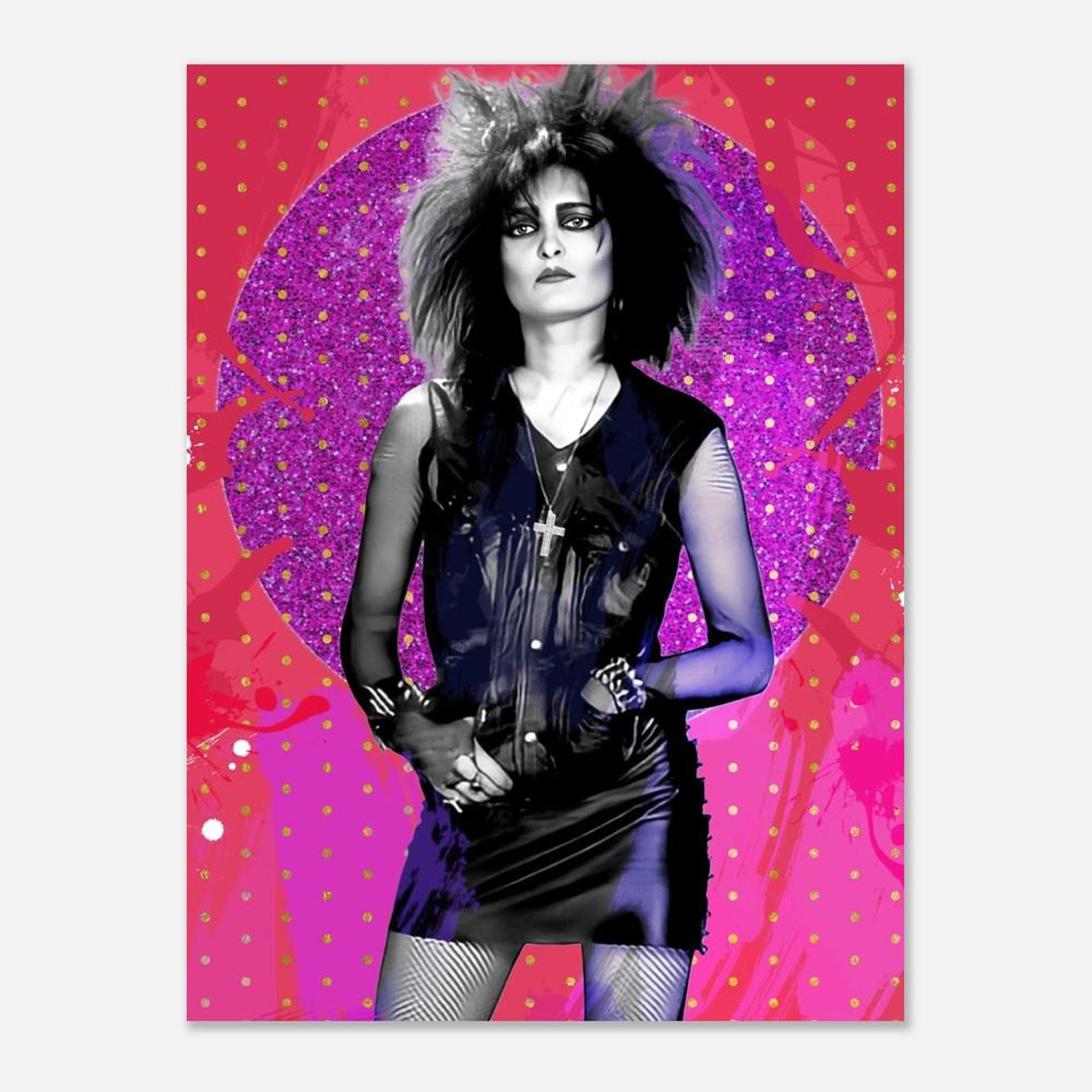 Siouxsie Sioux Print, Siouxsie and the Banshees, Boho Classic Semi ...