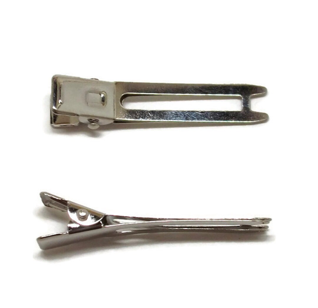 25 Double Prong Alligator Hair Clips 48mm 1 7/8 Inch - Etsy