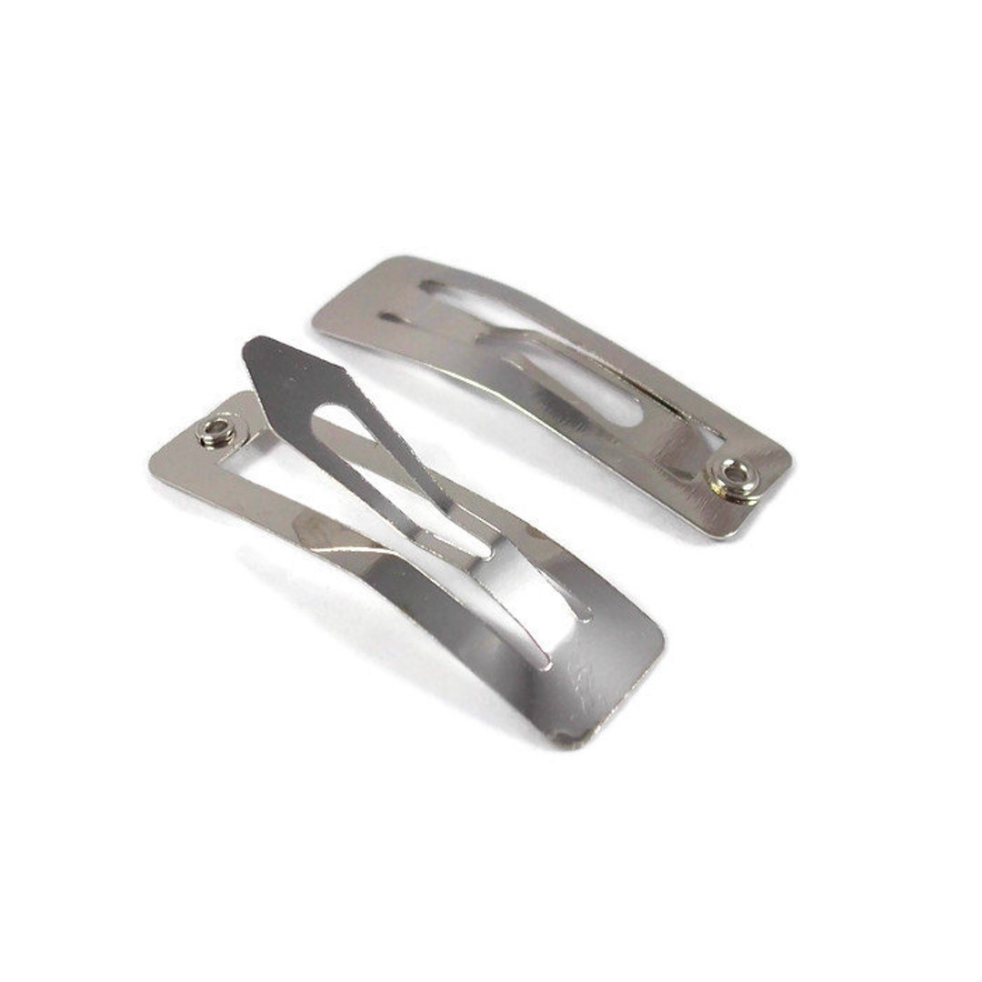 50 Square Snap Clips 1 1/4 Inch 30mm - Etsy