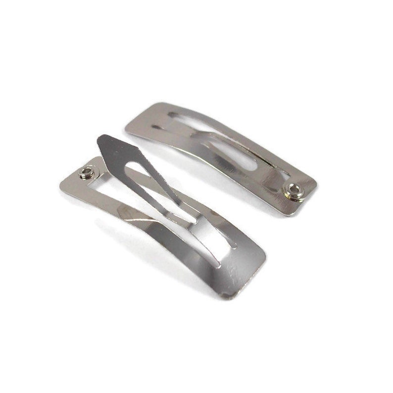 50 Square Snap Clips 1 1/4 Inch 30mm - Etsy
