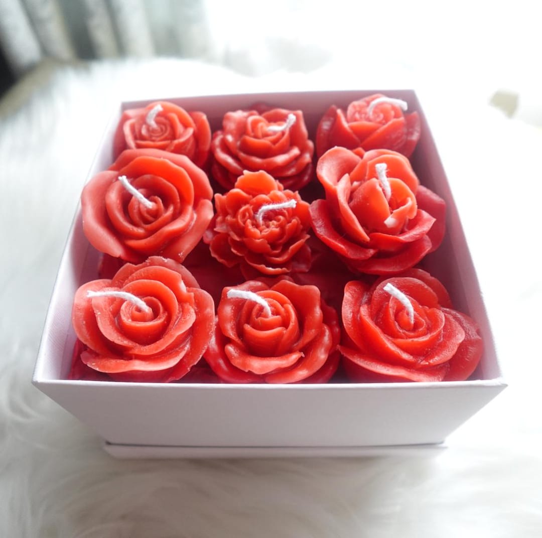 Flower Bouquet Candles - Etsy