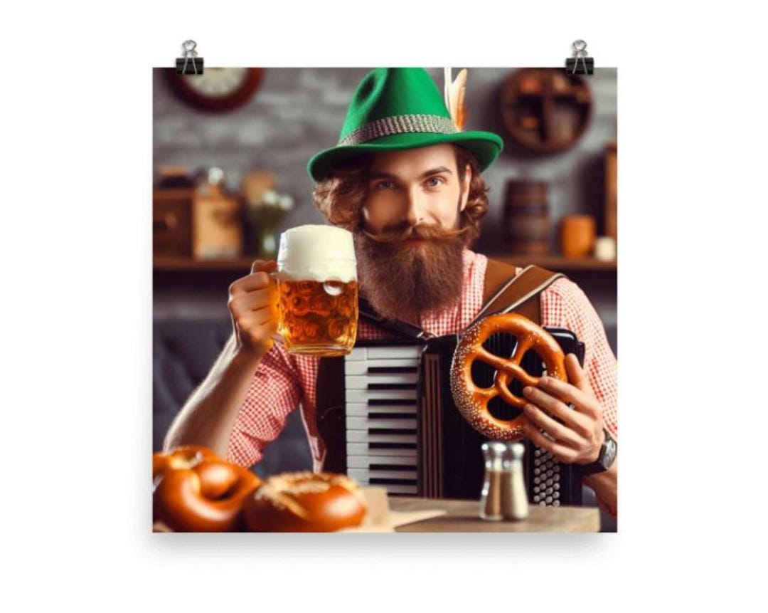 Most German Man in the World Funny Poster Unique Poster Museum-quality ...