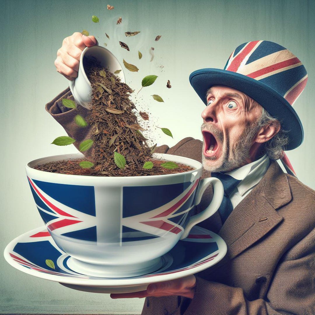 British Tea Poster Unique Poster Museum-quality Poster on Thick Matte ...