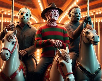 Horror Movie Motorcycle Gang Poster Unique Poster Museum-quality Poster ...