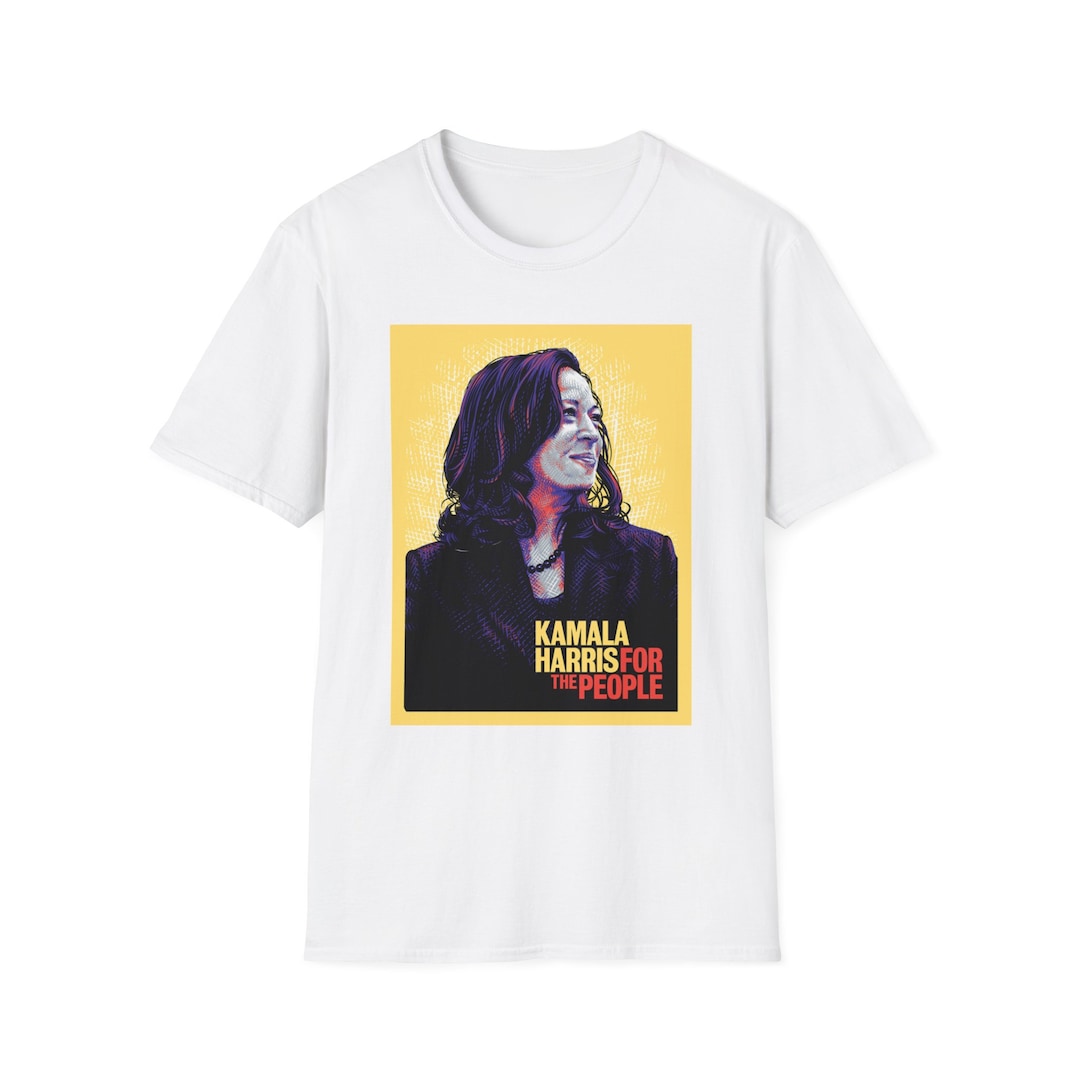 Kamala Harris T-shirt Vice President Apparel Political Shirt Support ...