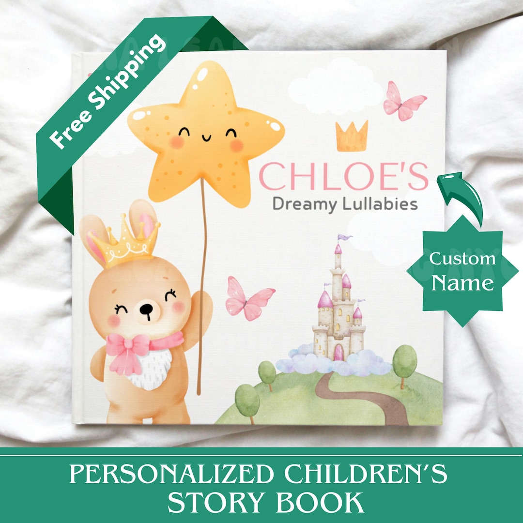 Personalized Books for Kids Custom Name Nursery Lullabies Its A Girl ...