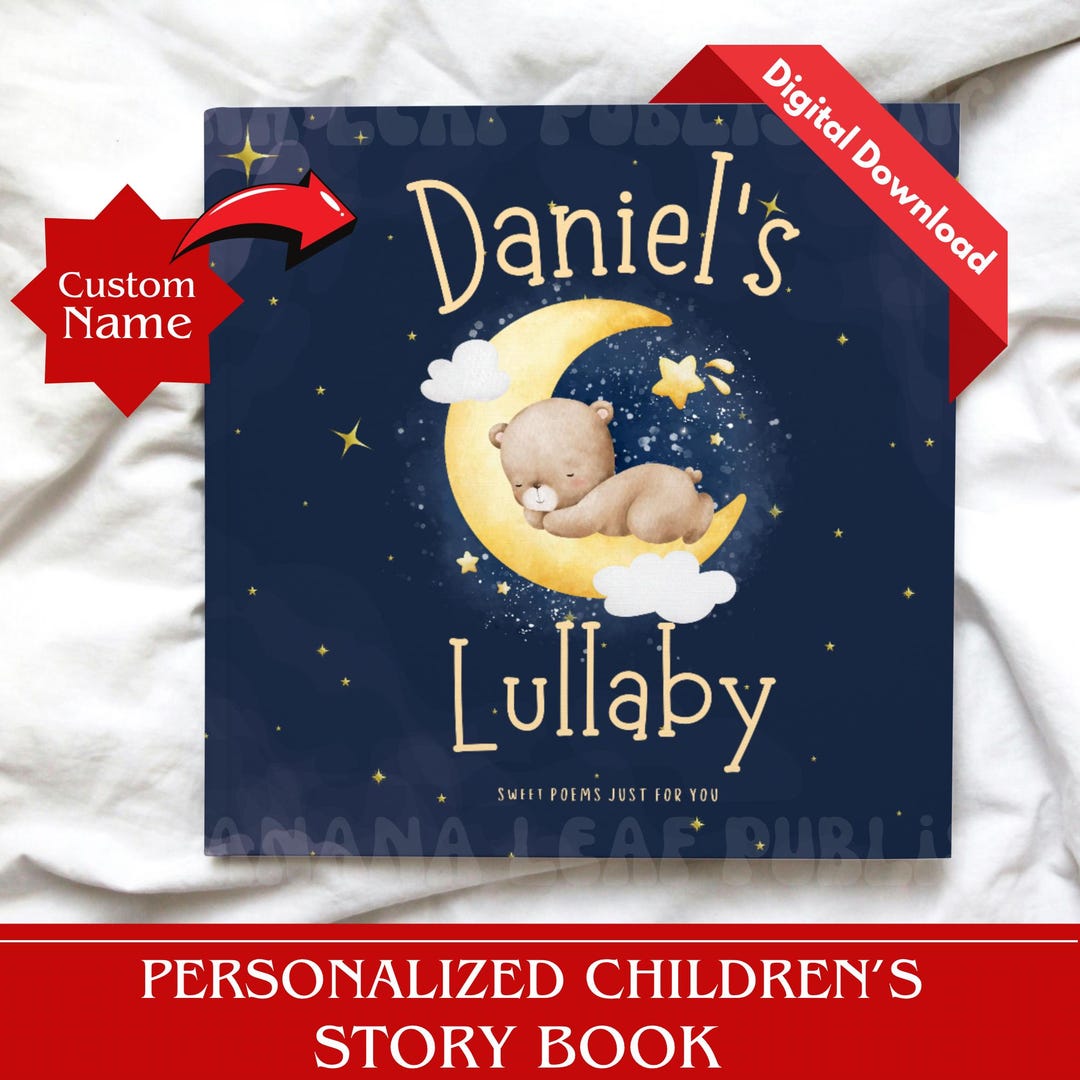 Personalized Children Books Custom Name Bedtime Lullabies Christmas ...