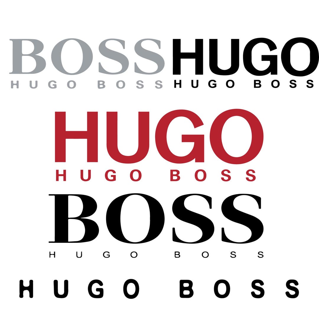 Hugo Boss SVG File,bundle Layered SVG, Cricut, Cut Files, Layered ...