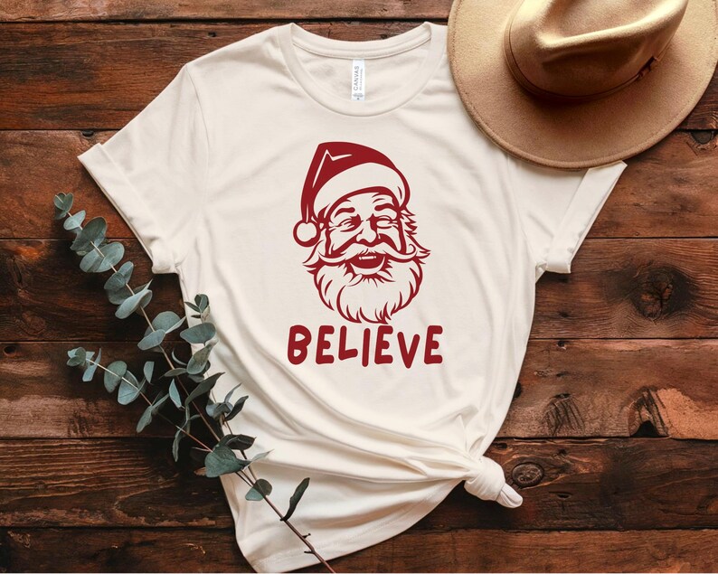 Santa Claus Svg Png | Believe Svg | Christmas Santa Svg | Santa Png ...