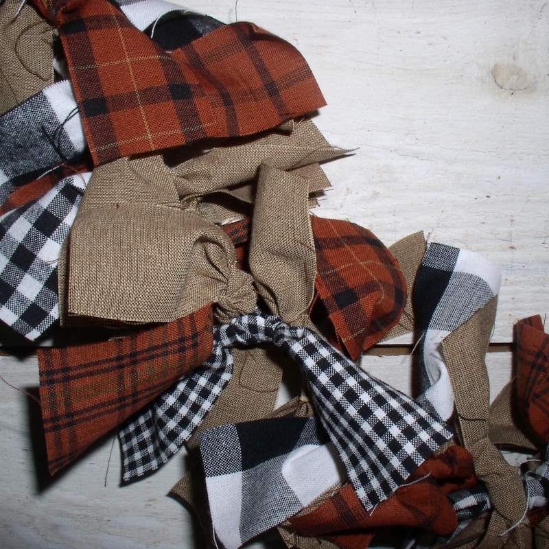 Rag Garland - Etsy