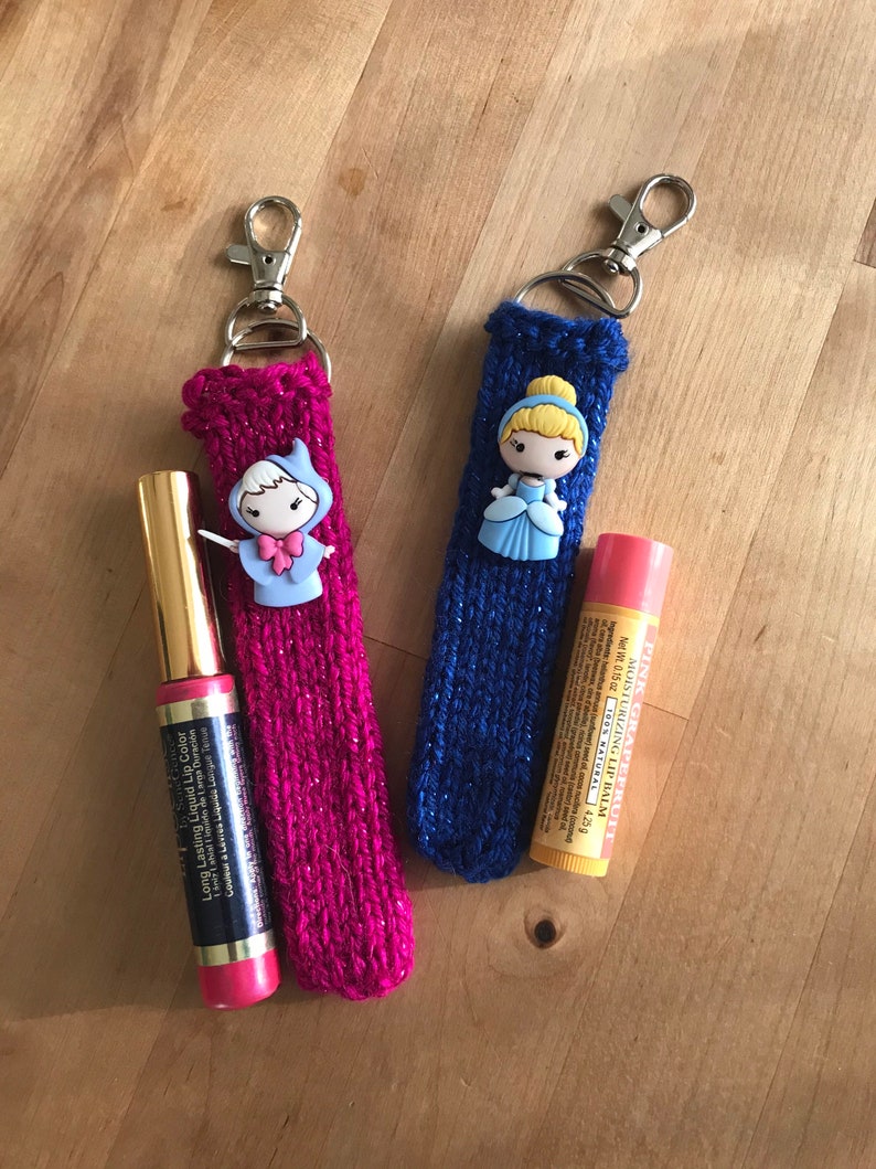 Disney Cinderella Princess Chapstick Lip Balm Holder Cozy | Etsy