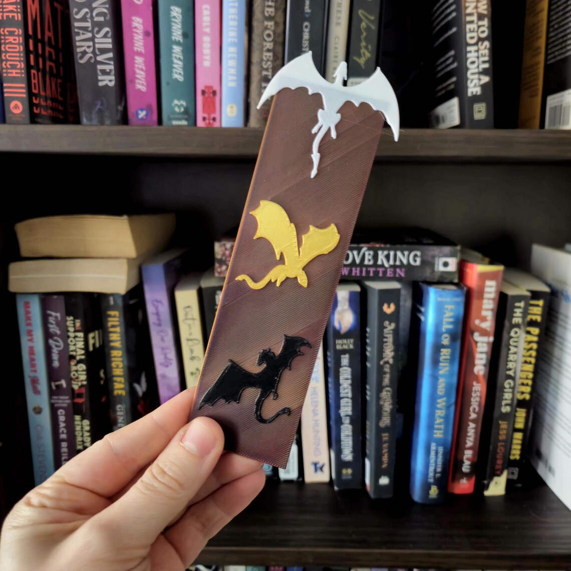 Dragon 3d-printed PLA Bookmarks - Etsy