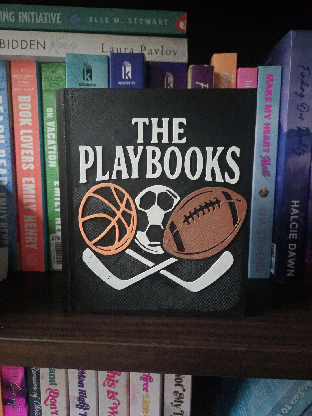 The Playbooks Booknook Sign | 3D Printed PLA Decorative Sign | Perfect ...