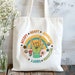 Motivational Awareness Therapist Tote Bag, Autism Gift Positive Message ...