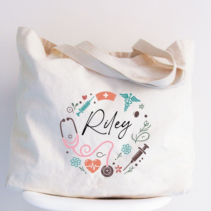 Nursing Tote Bag Design - Etsy