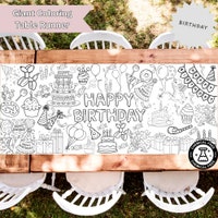 Birthday Coloring - Etsy