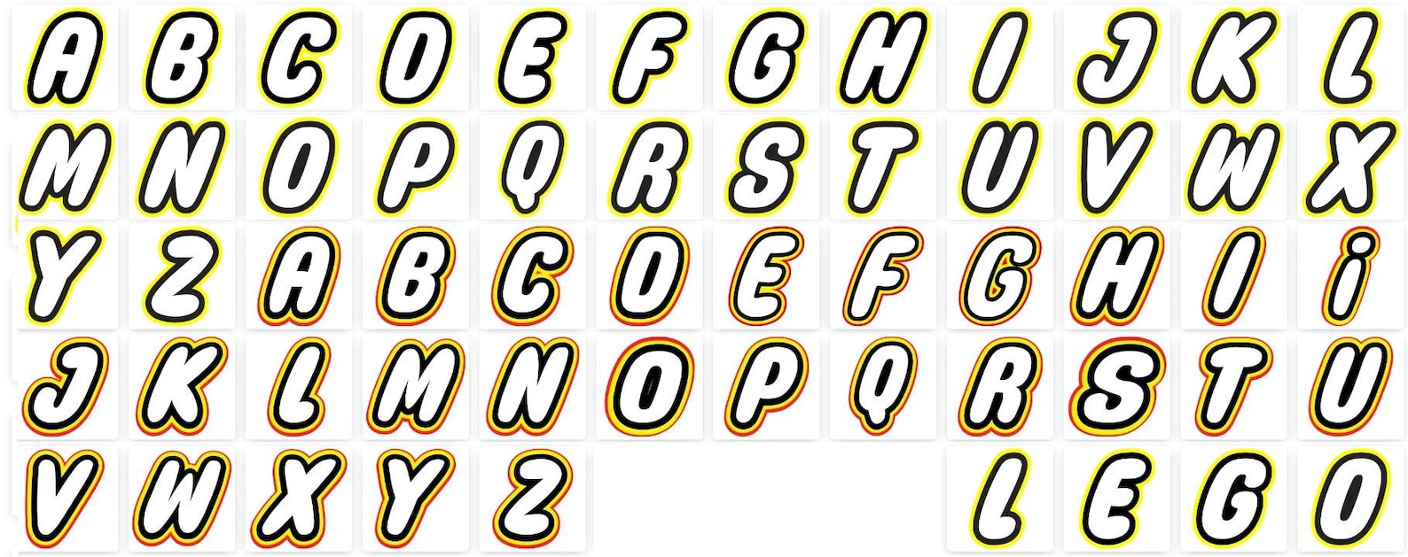 Brick Font SVG, Building Font Svg Files for Cricut and Silhouette ...