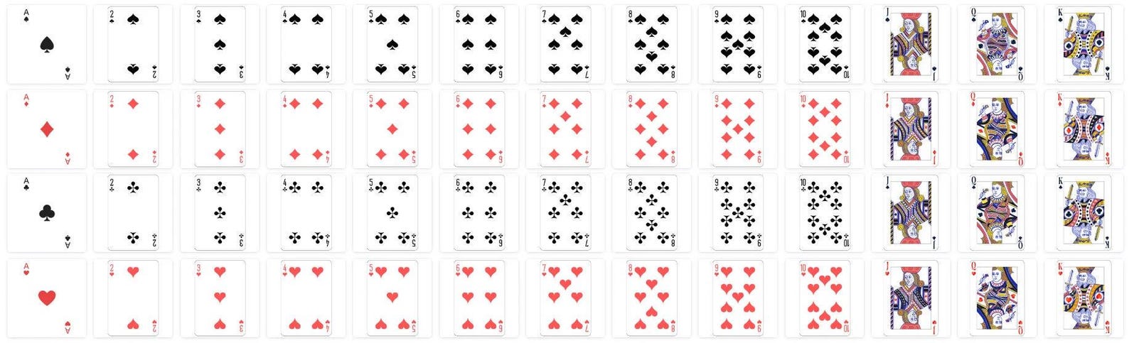 Playing Cards Deck Svg Bundle, Card Games Svg, Card Suit Svg, Poker Svg ...