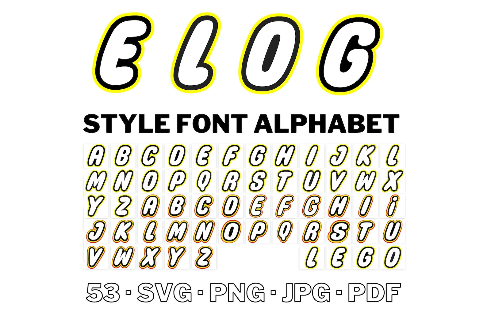 Brick Font SVG, Building Font Svg Files for Cricut and Silhouette ...