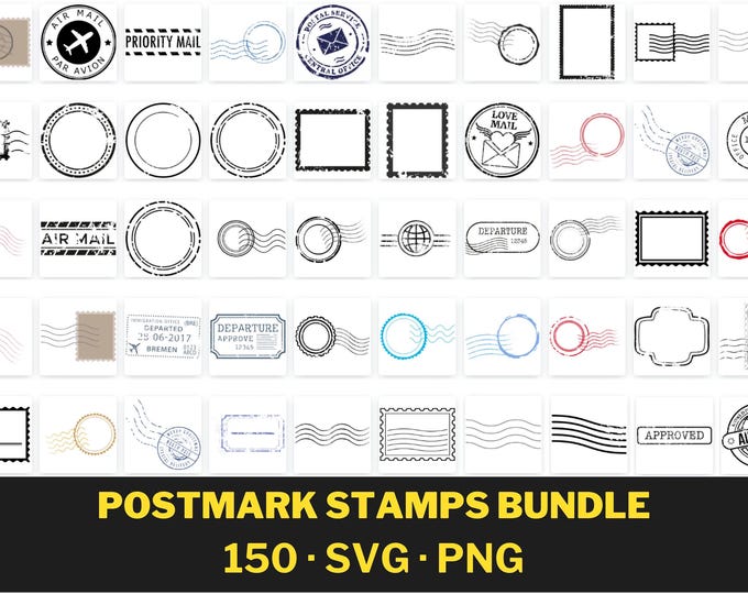 1357 - Travel Stamp Svg, Stamp Svg Bundle, USA Stamps, All State Stamp Svg, Stamp Clipart Svg ...