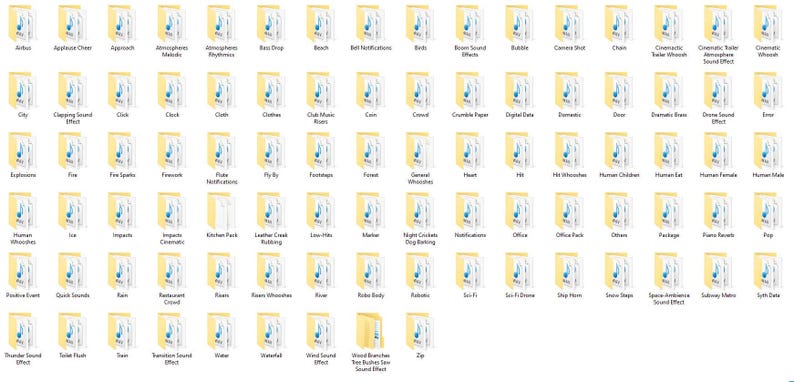 Sound Effects Mega Bundle, 3500+ Cinematic Sounds, Adobe Premiere Pro ...