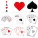 Playing Cards SVG Bundle | Poker and Casino Card Designs for Cricut - Etsy