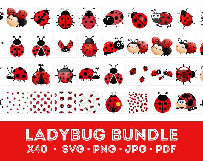 Ladybug SVG | Ladybug Bundle SVG Files | Ladybug SVG Layered | Ladybug ...