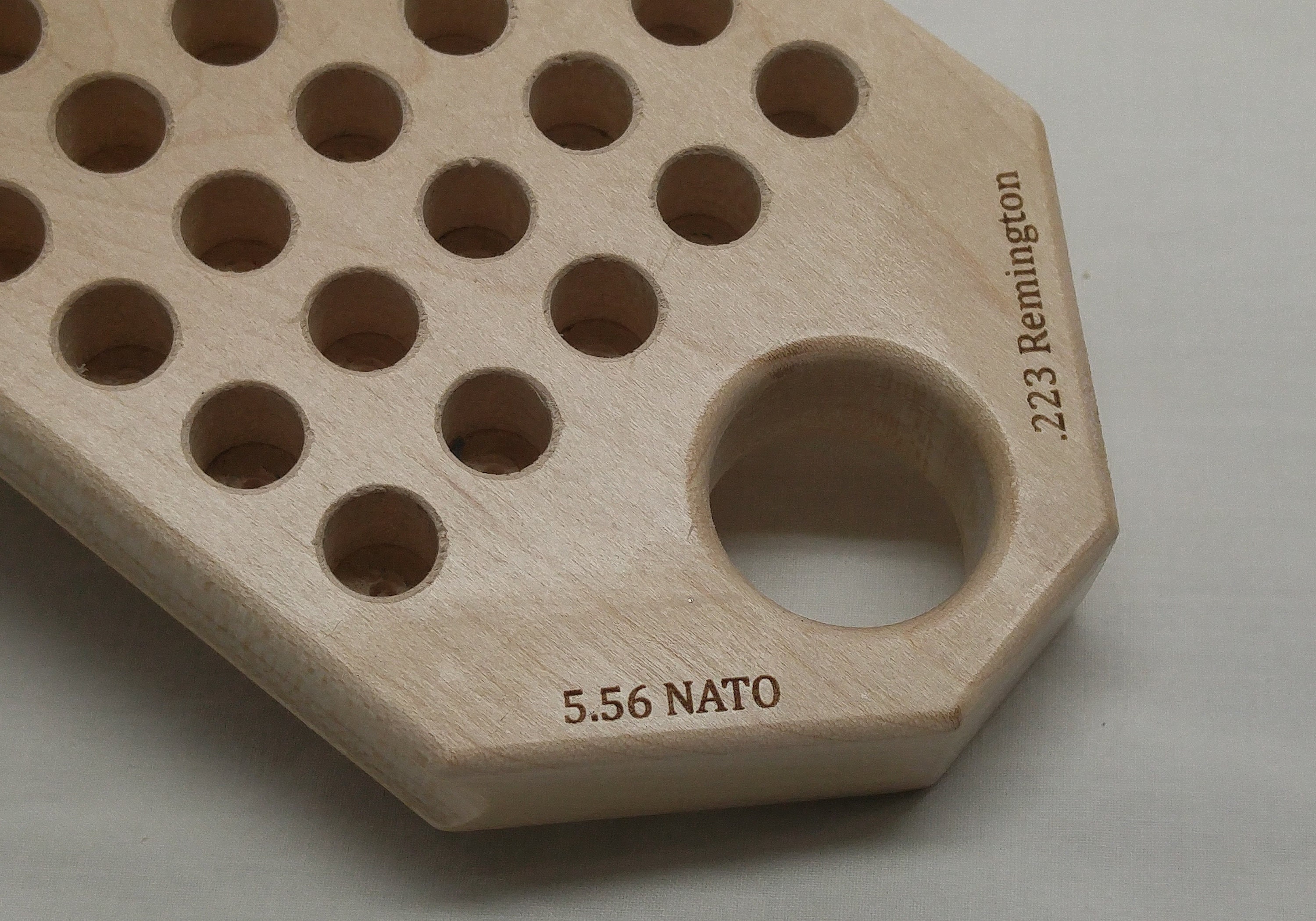 Maple Reloading Block With Deep Holes for .45-70 (and Other Larger ...