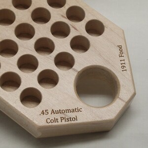 Maple Reloading Block With Deep Holes for .45-70 (and Other Larger ...