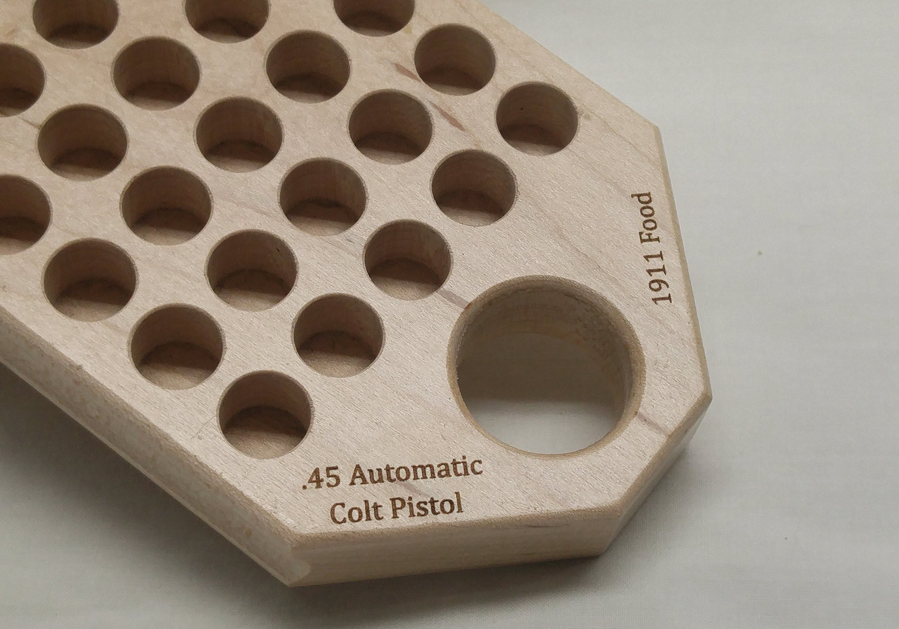 Maple Reloading Block With Deep Holes for .45-70 (and Other Larger ...