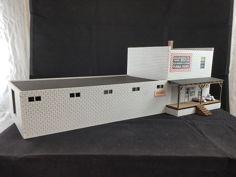 HO Scale Laser Cut Feed Store Craftsman Kit - Etsy