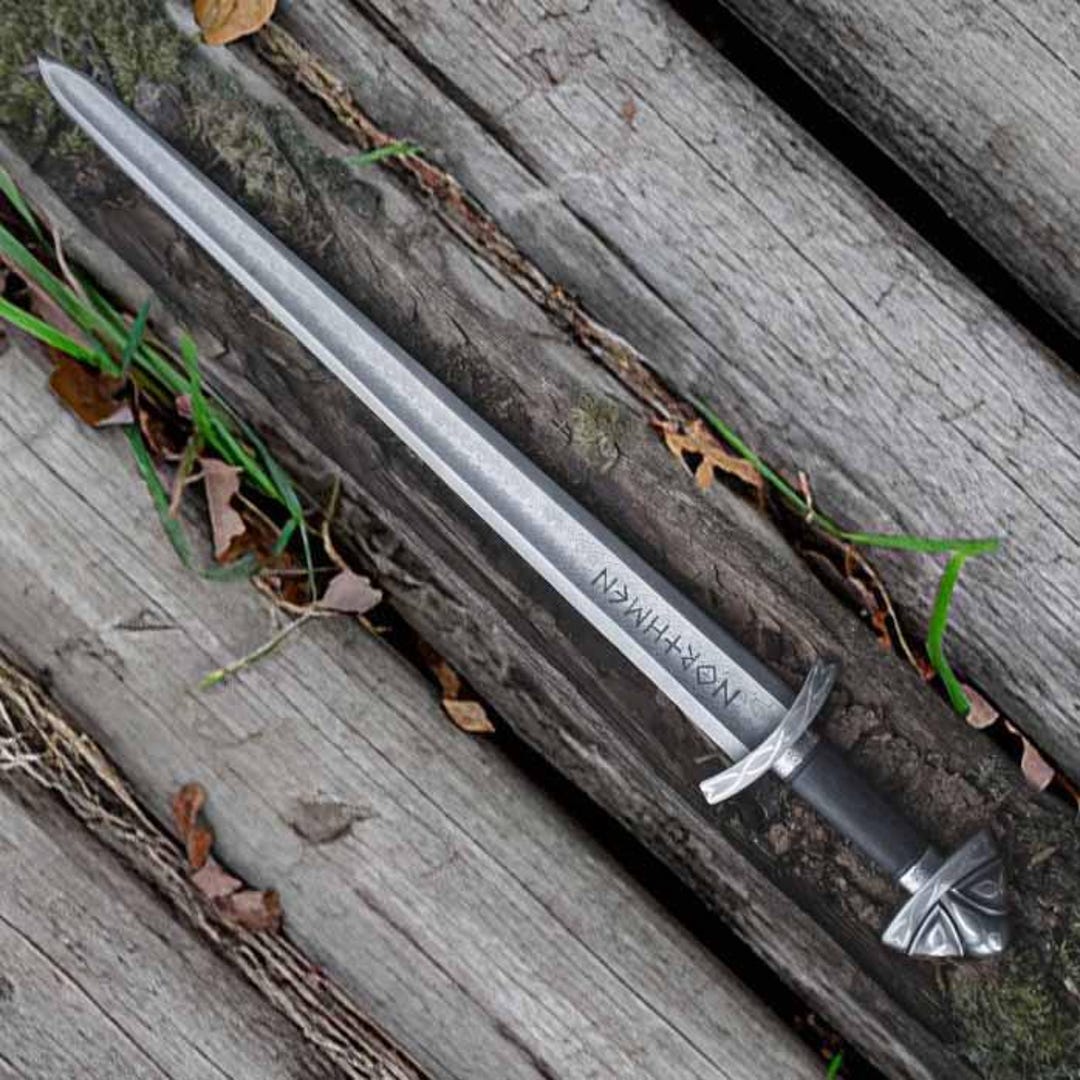 Handmade Viking Sword, Carbon Steel Norse Blade Ragnar's Sword ...