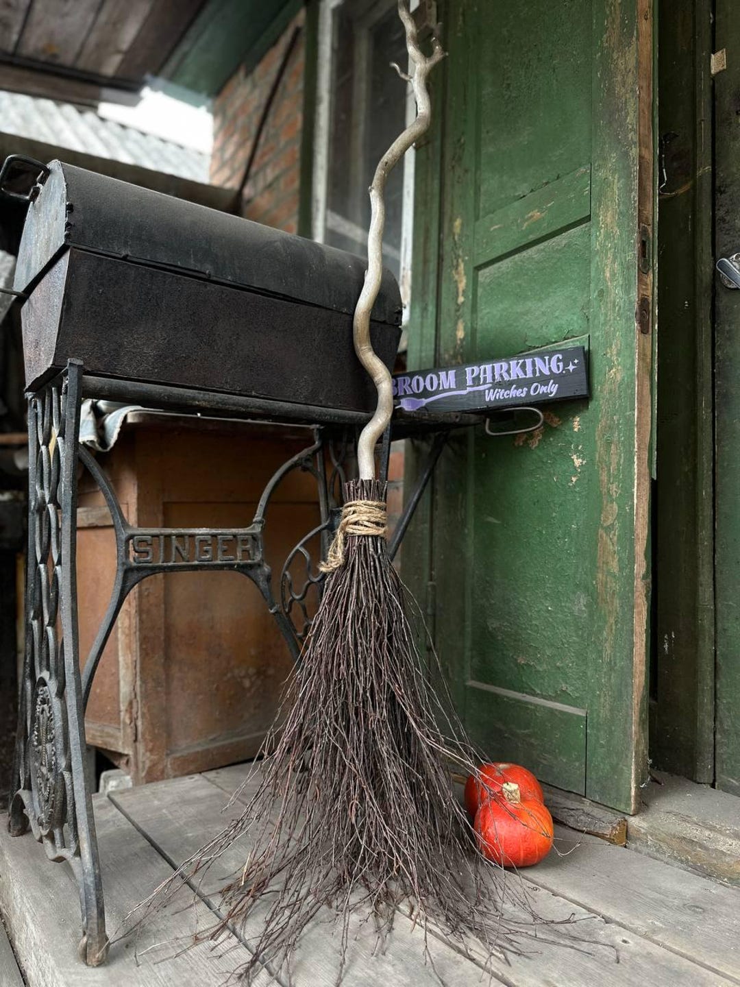 Natural Witch Broom, Halloween Pagan Broom Besom, Halloween Broom - Etsy