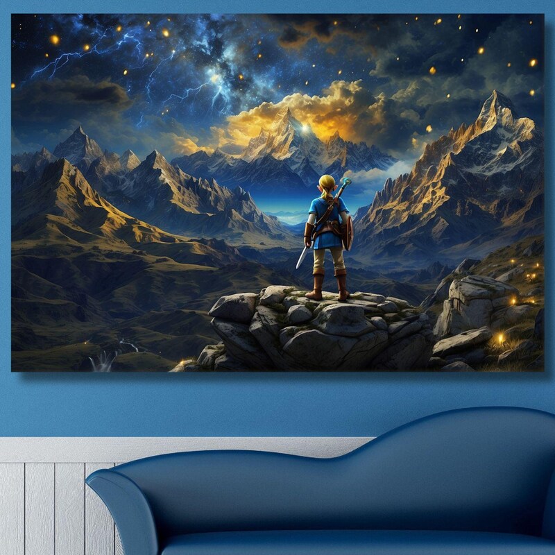 Zelda Canvas - Etsy UK