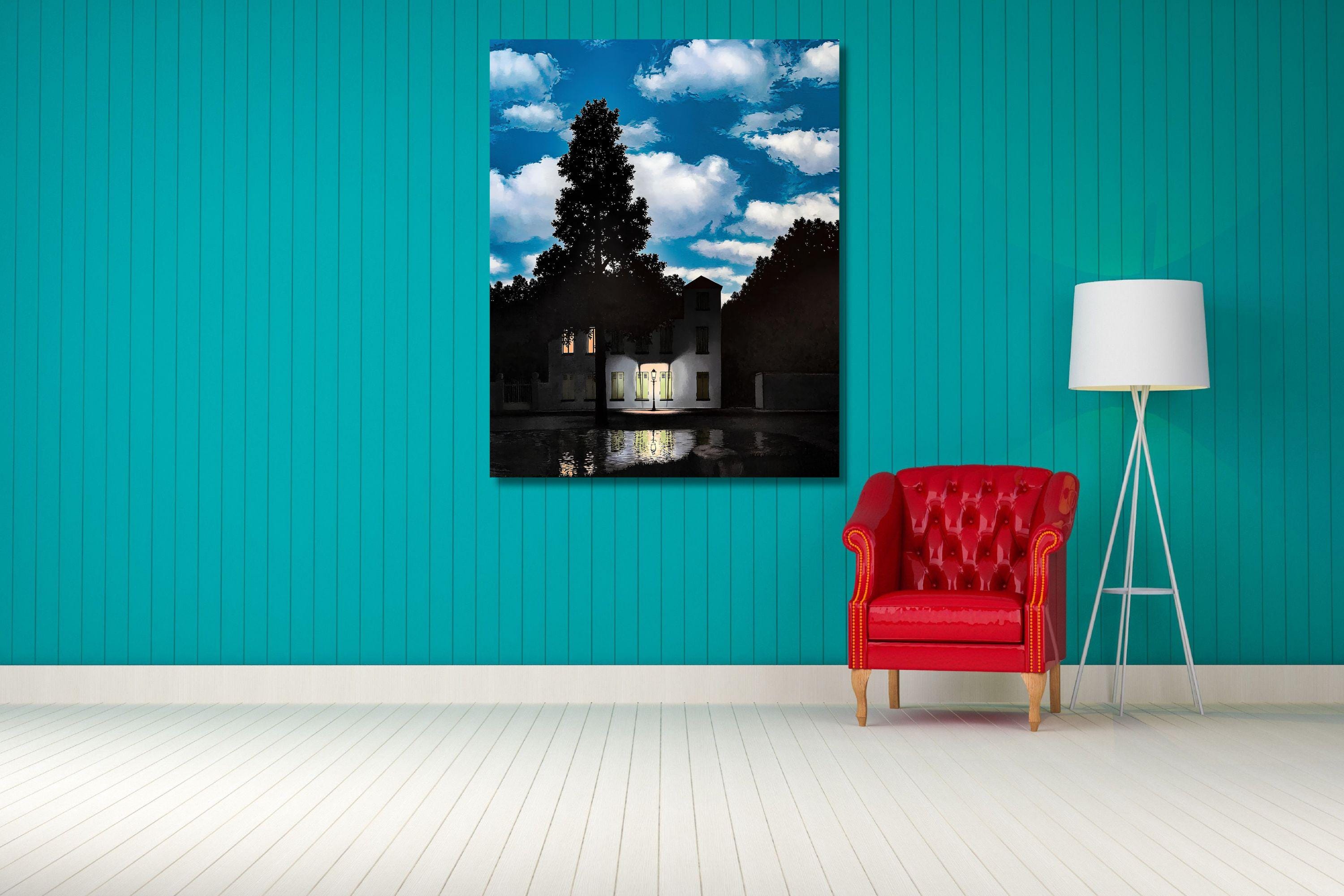René Magritte: the Empire of Light (1950) Canvas Wall Art/magritte ...
