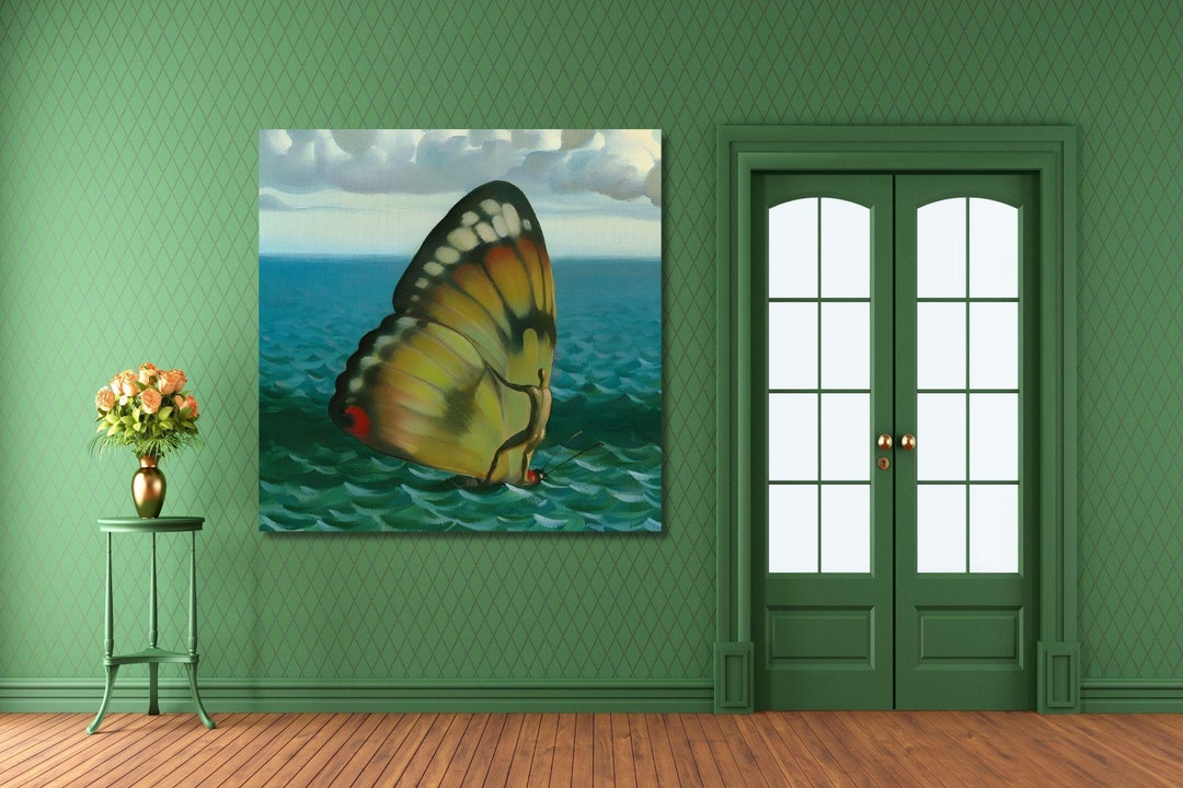 Salvador Dali: Sailboarding Canvas Wall Art/surreal Art Print/dali ...