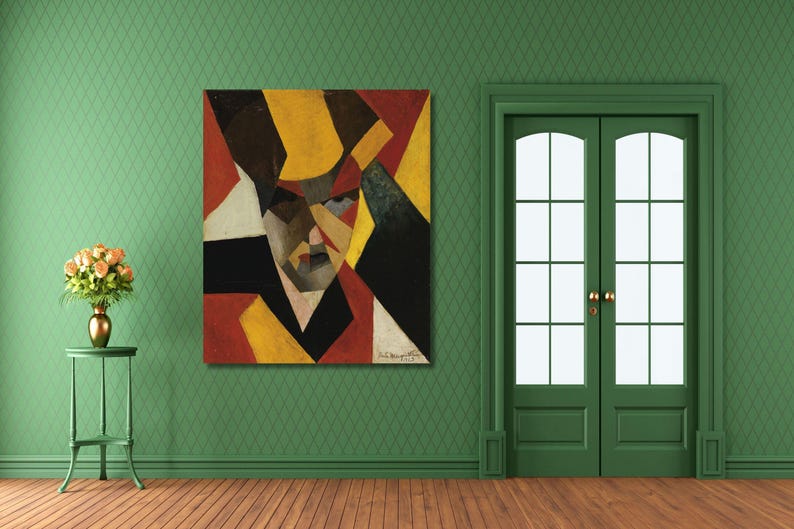 Rene Magritte: Self Portrait (1923) Canvas Art/magritte Painting ...