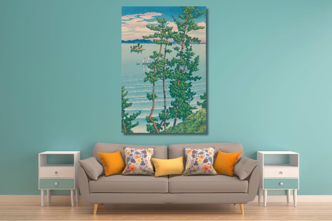Hasui Kawase: Nishi Park, Fukuoka Canvas Wall Art/japanese Painting ...